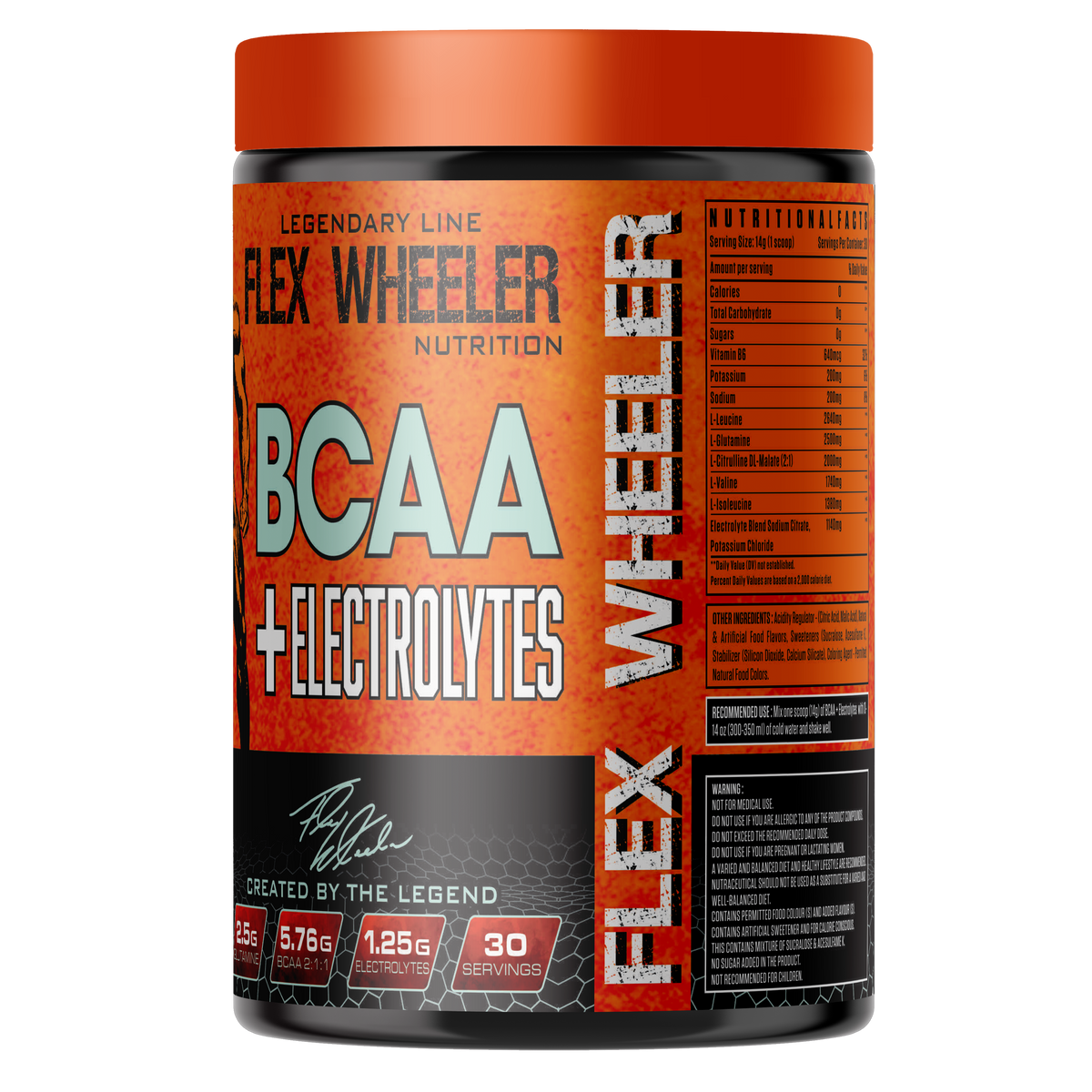 BCAA WITH ELECTROLYTES – Flex Wheeler