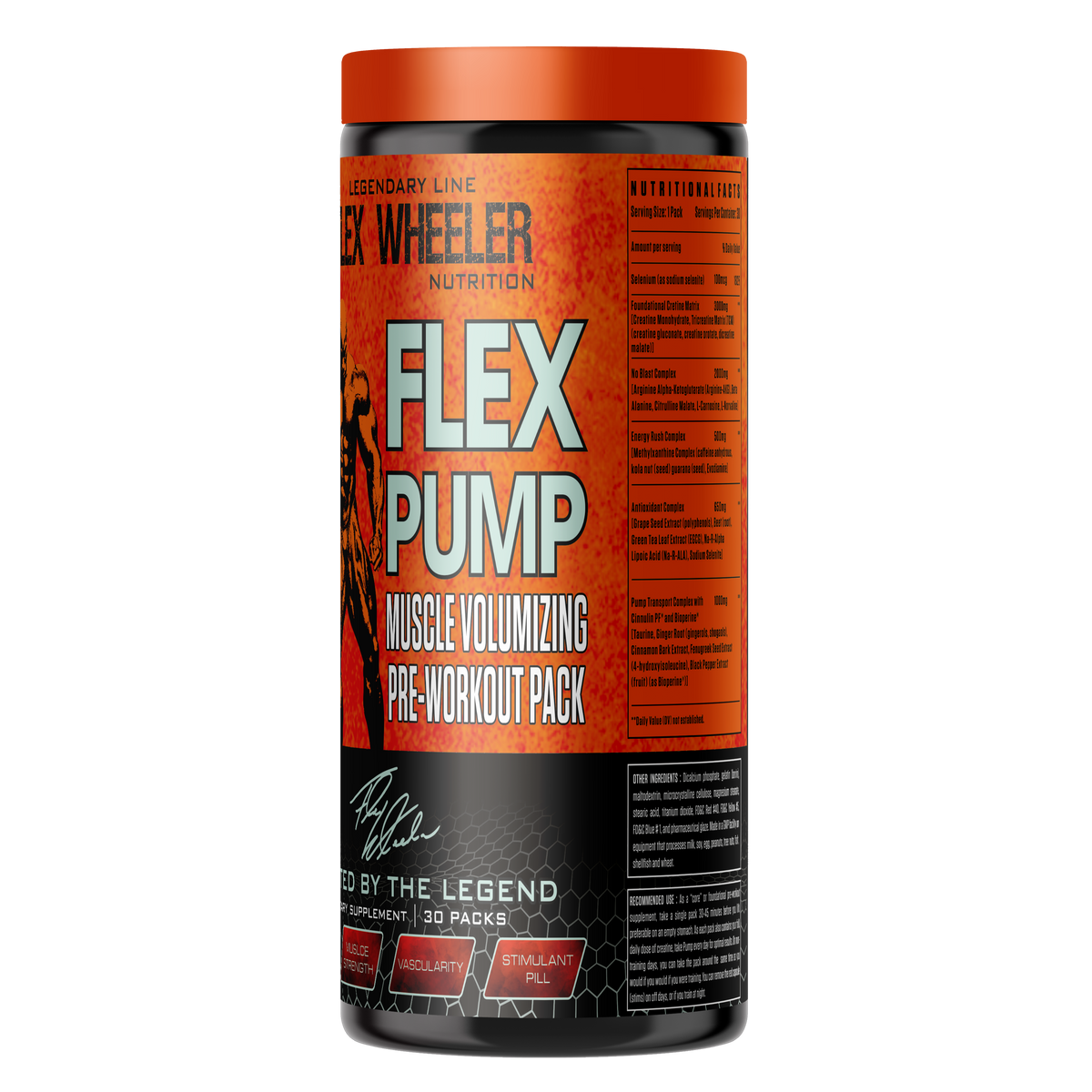 FLEX PUMP MUSCLE VOLUMZING PREWORKOUT PACK – Flex Wheeler