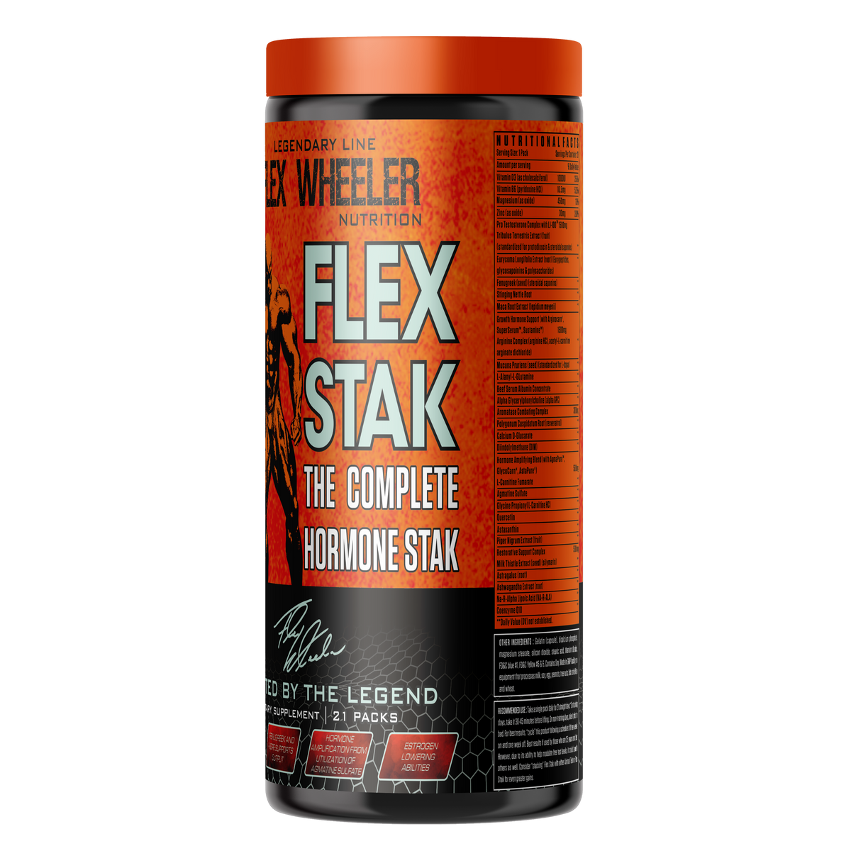FLEX STAK THE COMPLETE HORMONE STACK – Flex Wheeler